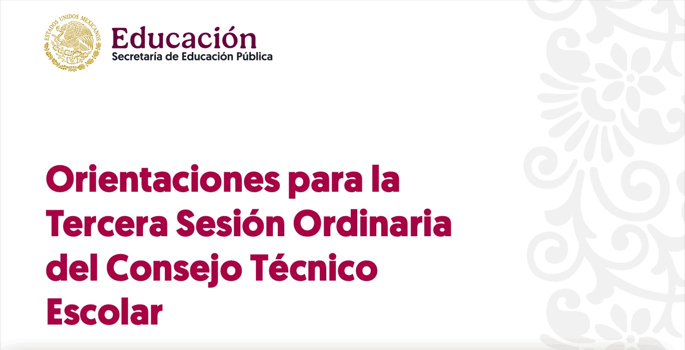 Preparación De La Cuarta Sesión Ordinaria Del Consejo Técnico Escolar